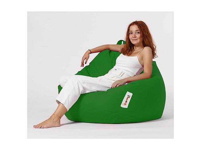 Premium XXL groene zitzak