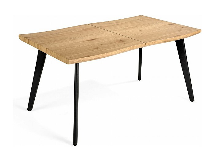 Mesa comedor Roble extensible Modelo CANADA 150/210 x 90 x 75 cm patas ...