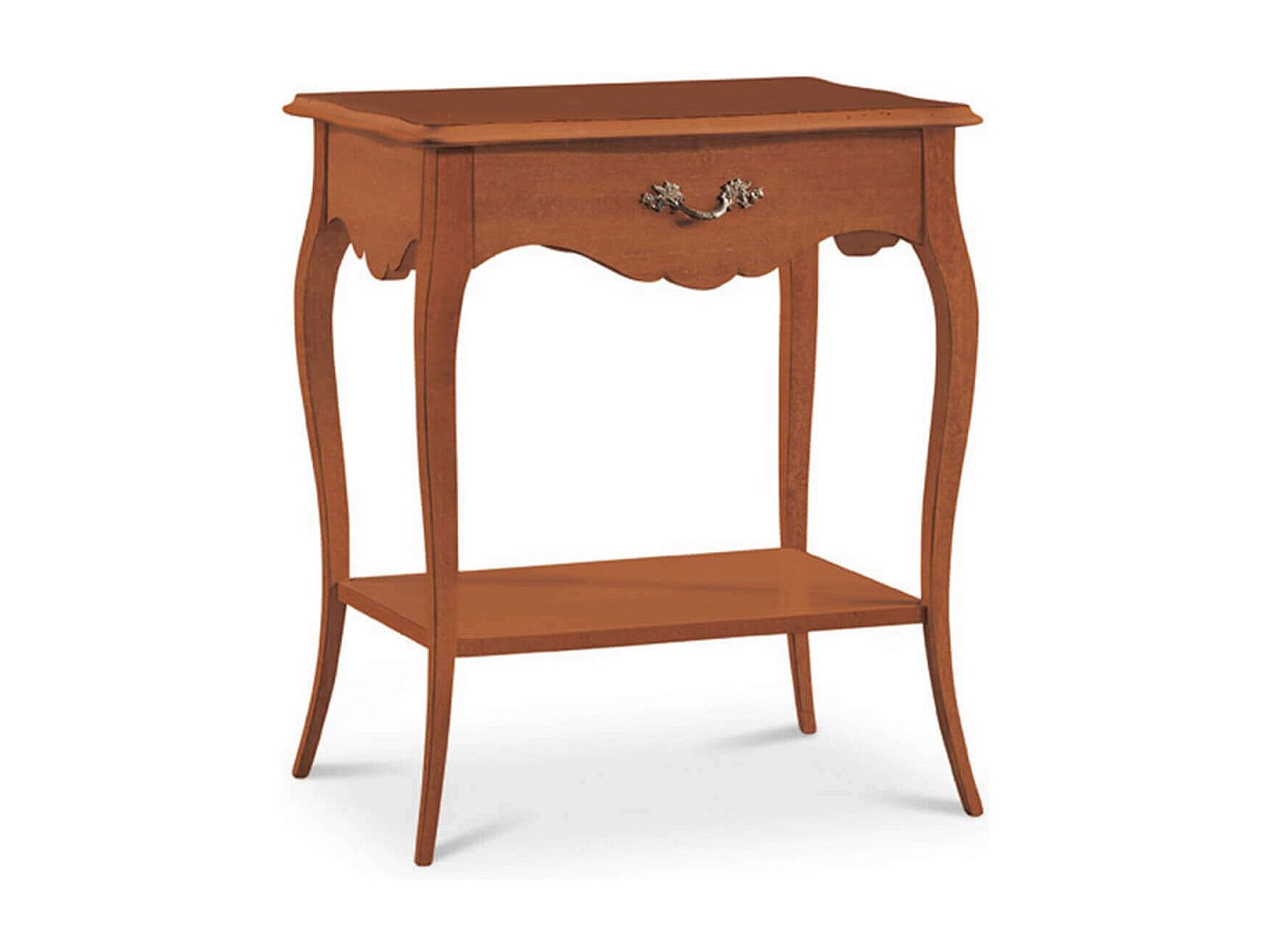 Mobile Portatelefono In Legno Massello 61x47x70