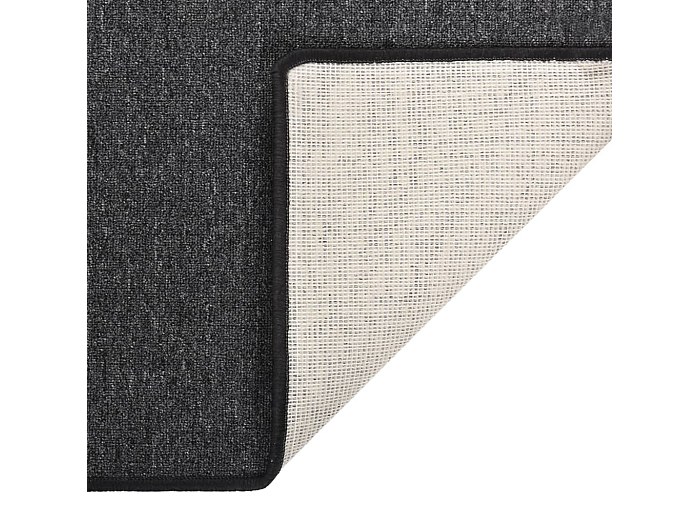 Tapis de couloir anthracite 50x200 cm