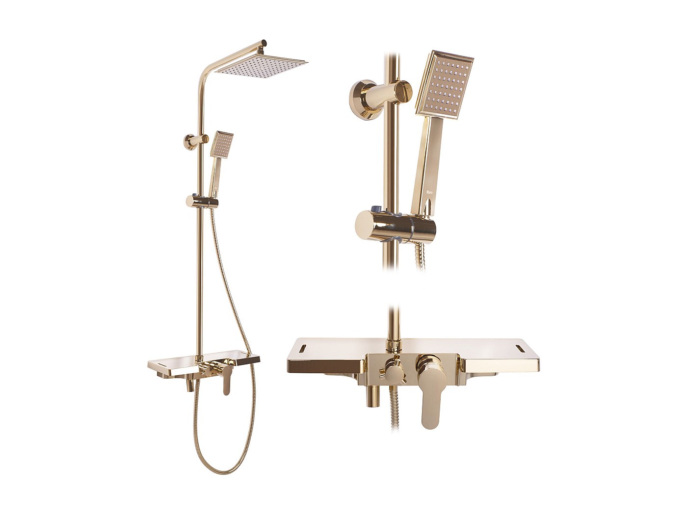 KIT de DOUCHE REA BRAVO GOLD