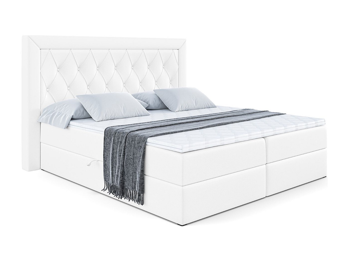 Bett 160x200 Weiss Mit Bettkasten
