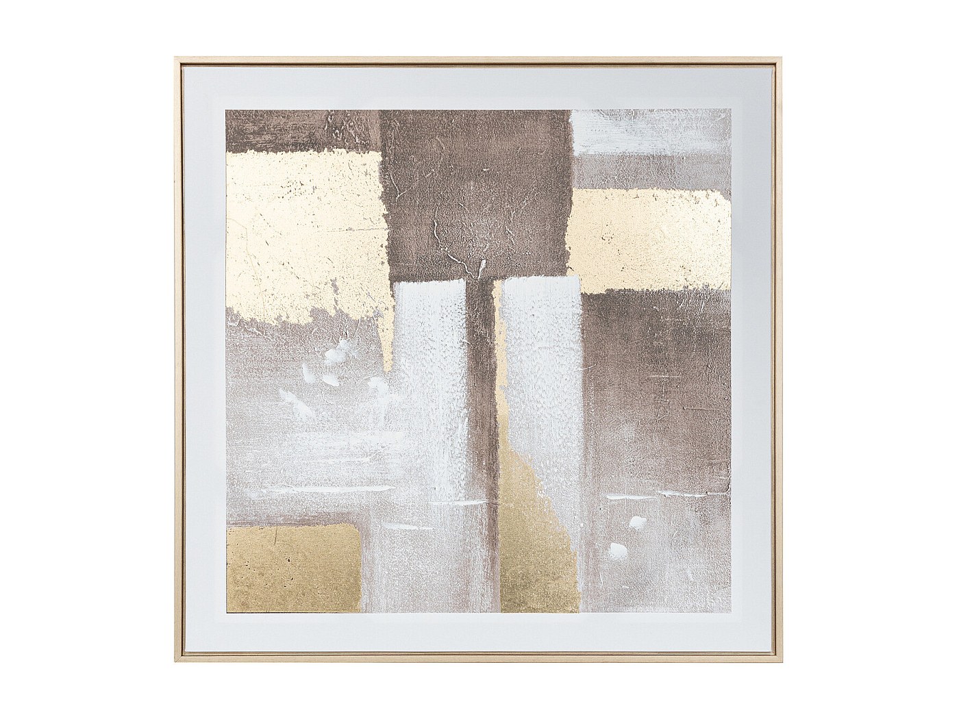 Tableau Toile murale peinte et encadrée Helga 80 x 80 cm