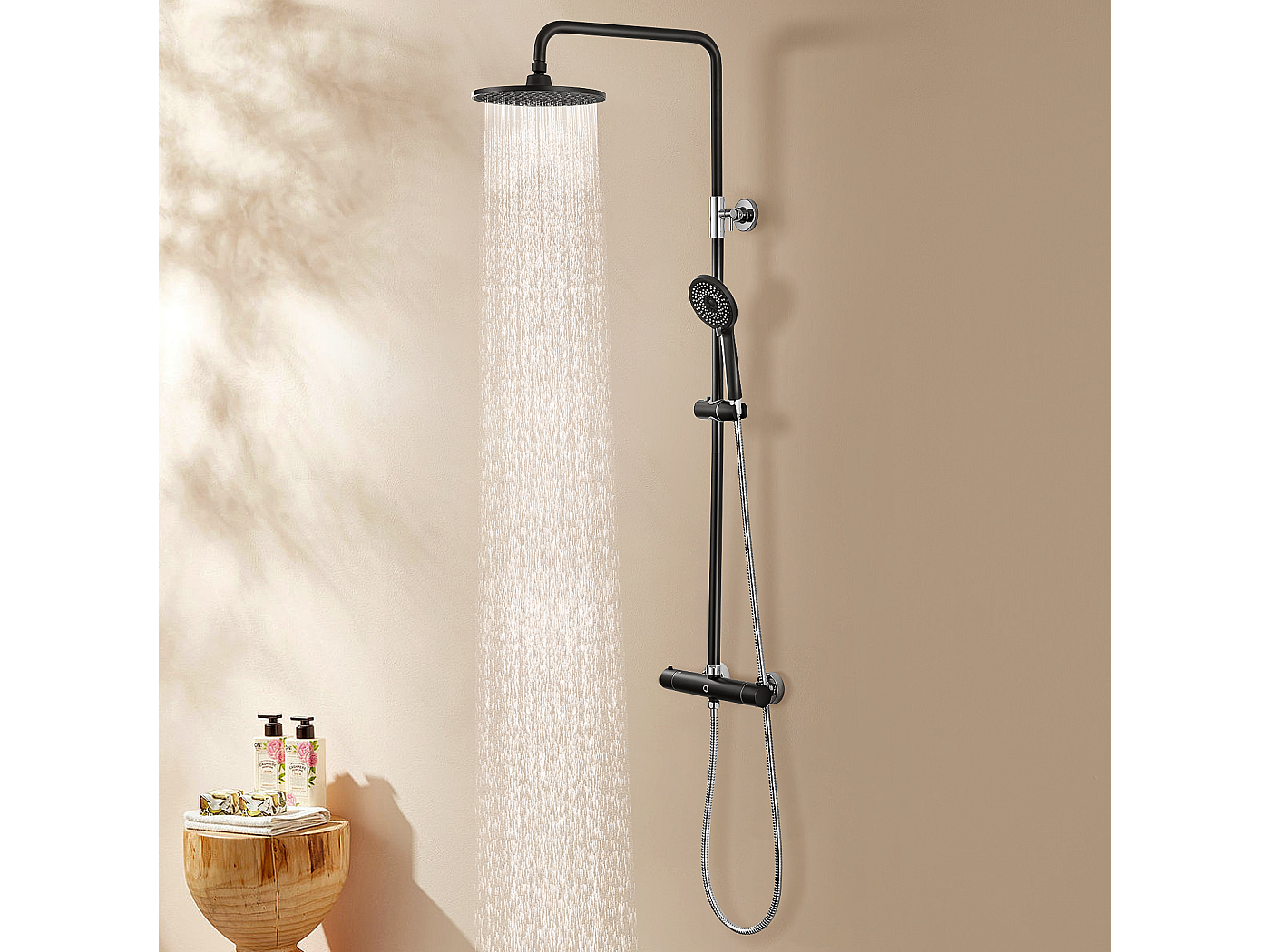 Cecipa max Système de douche avec set de douche thermostatique avec ...