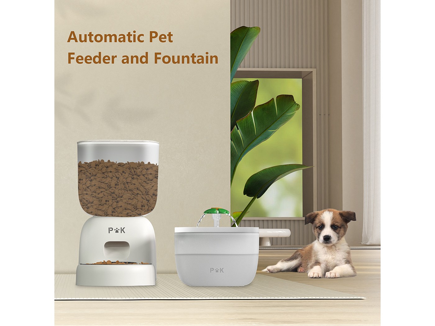 Dispensador Automático De Comida Seca Para Perros Y Gatos De 3L ...