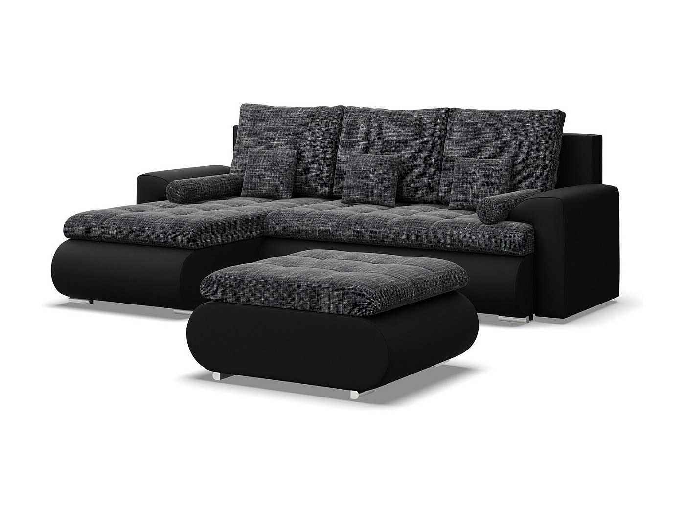 Canapé 3 places avec fonction sommeil, Beige