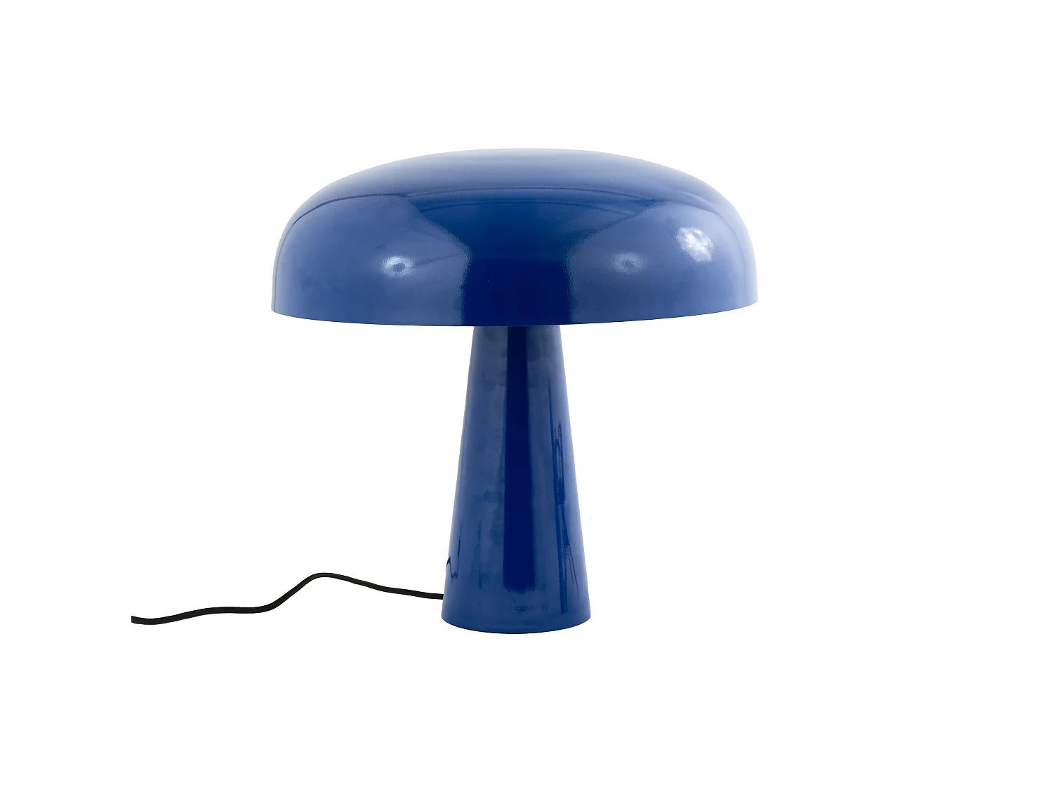 Lampe en métal bleu foncé - Livia