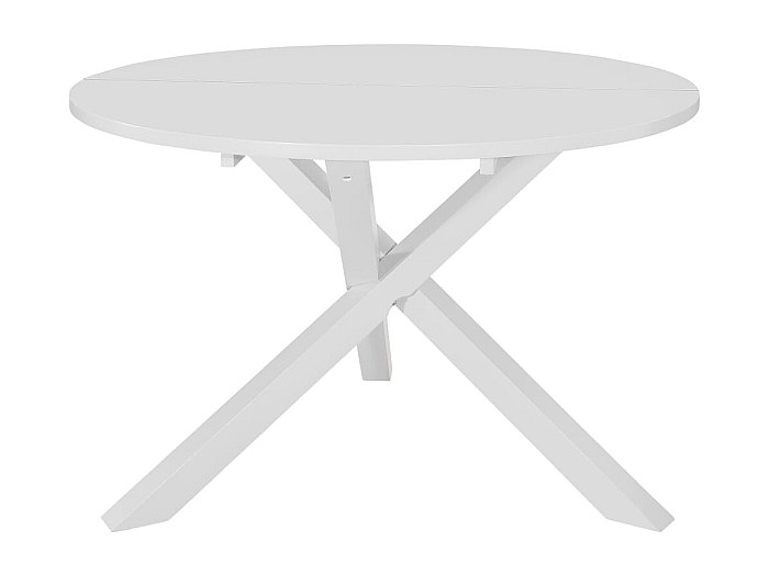 Table à manger Blanc 120x75 cm MDF