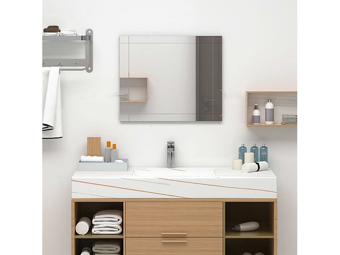 Espejo de pared vidrio 60x40 cm