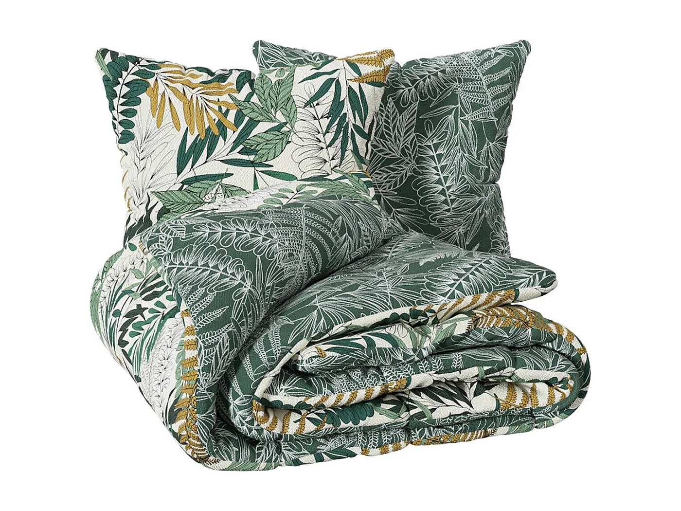 Housse couette + 2 taies 220 x 240 cm Tropikale