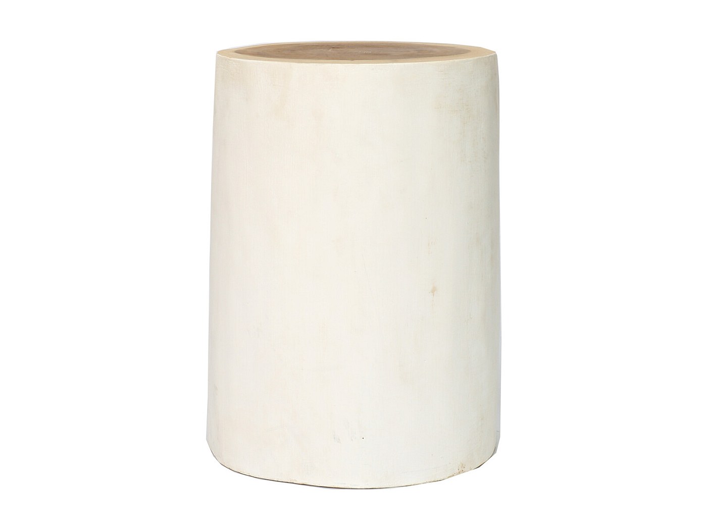 Der Tribe Hocker - Natur Weiss