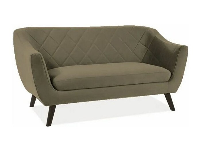 Sofa MOLLY 2 VELVET oliwkowa