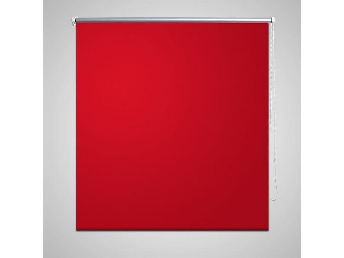Estor enrollable opaco rojo 60 x 120 cm