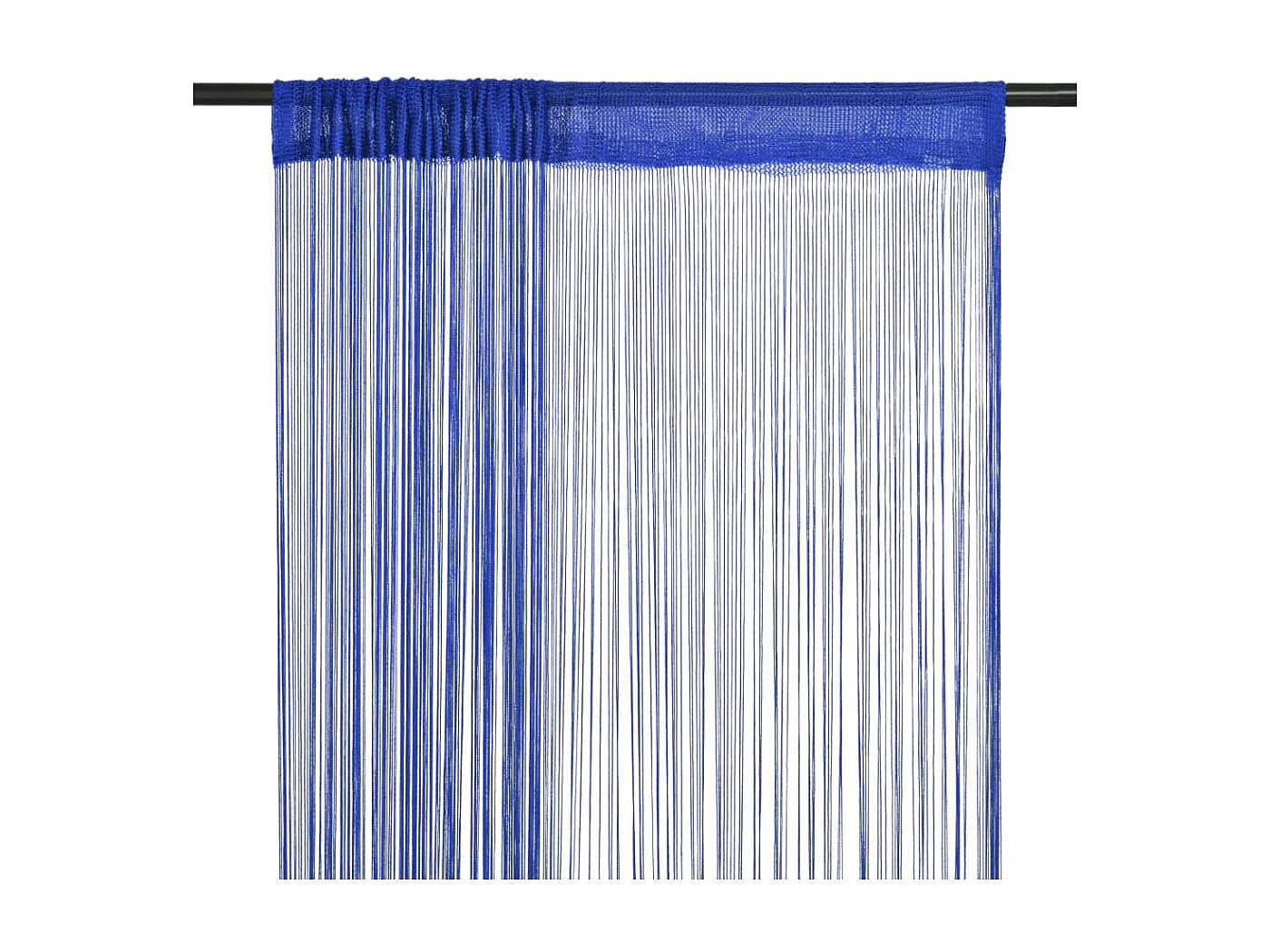 Rideau en fils 2 pcs 140 x 250 cm Bleu