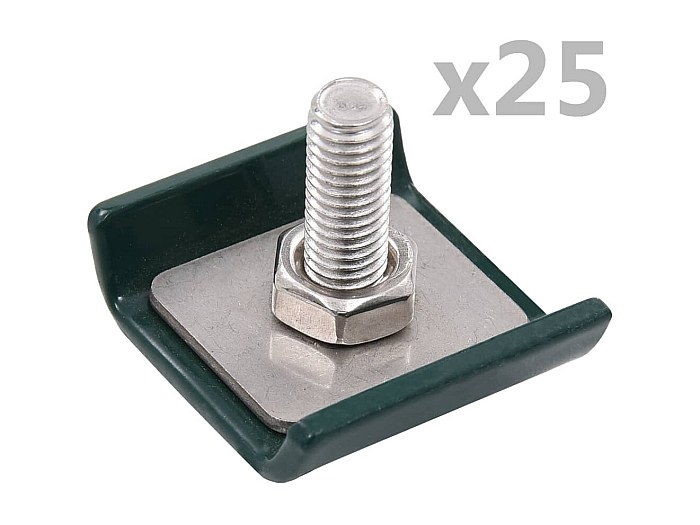 Conjunto de 25 conectores Green Grid Mat