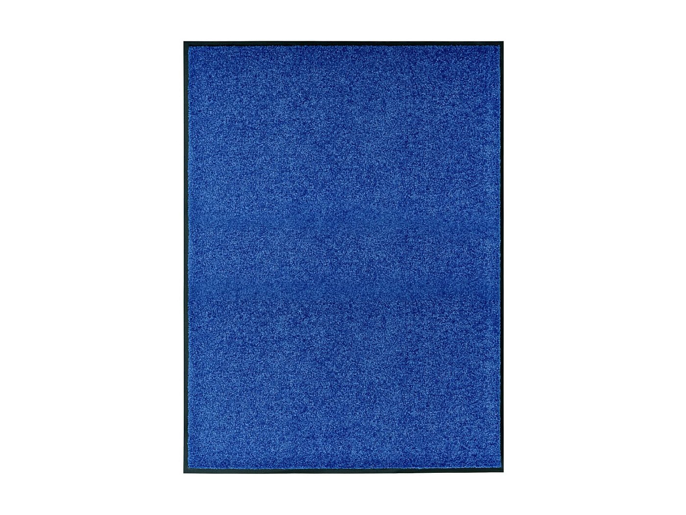Capacho lavável azul 90x120 cm