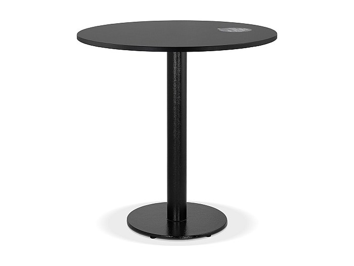 Kleiner Esstisch - LUCETTE - zwart - 68x68x74,6 cm