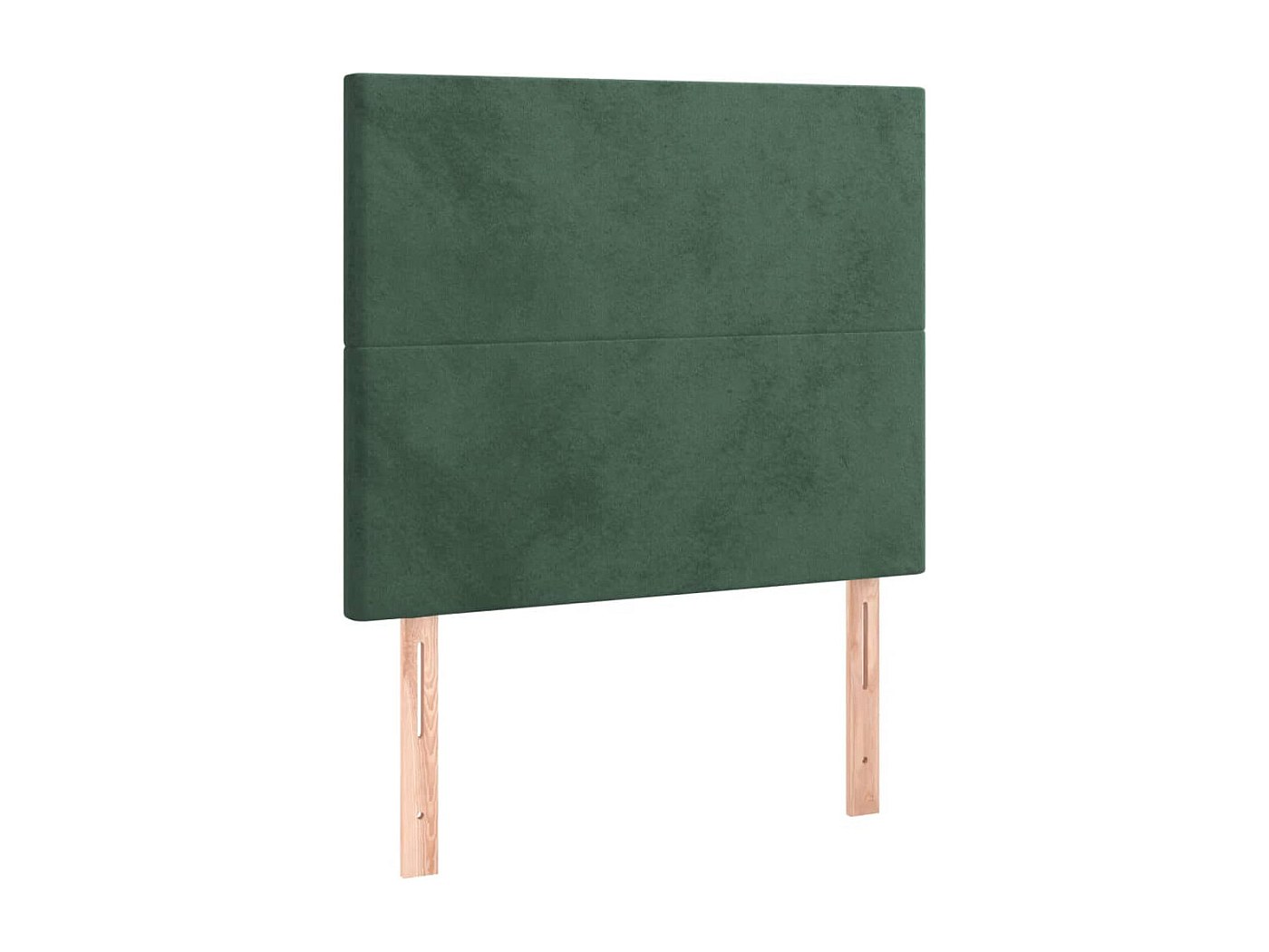Cama boxspring com colchão 120x200 cm veludo verde-escuro