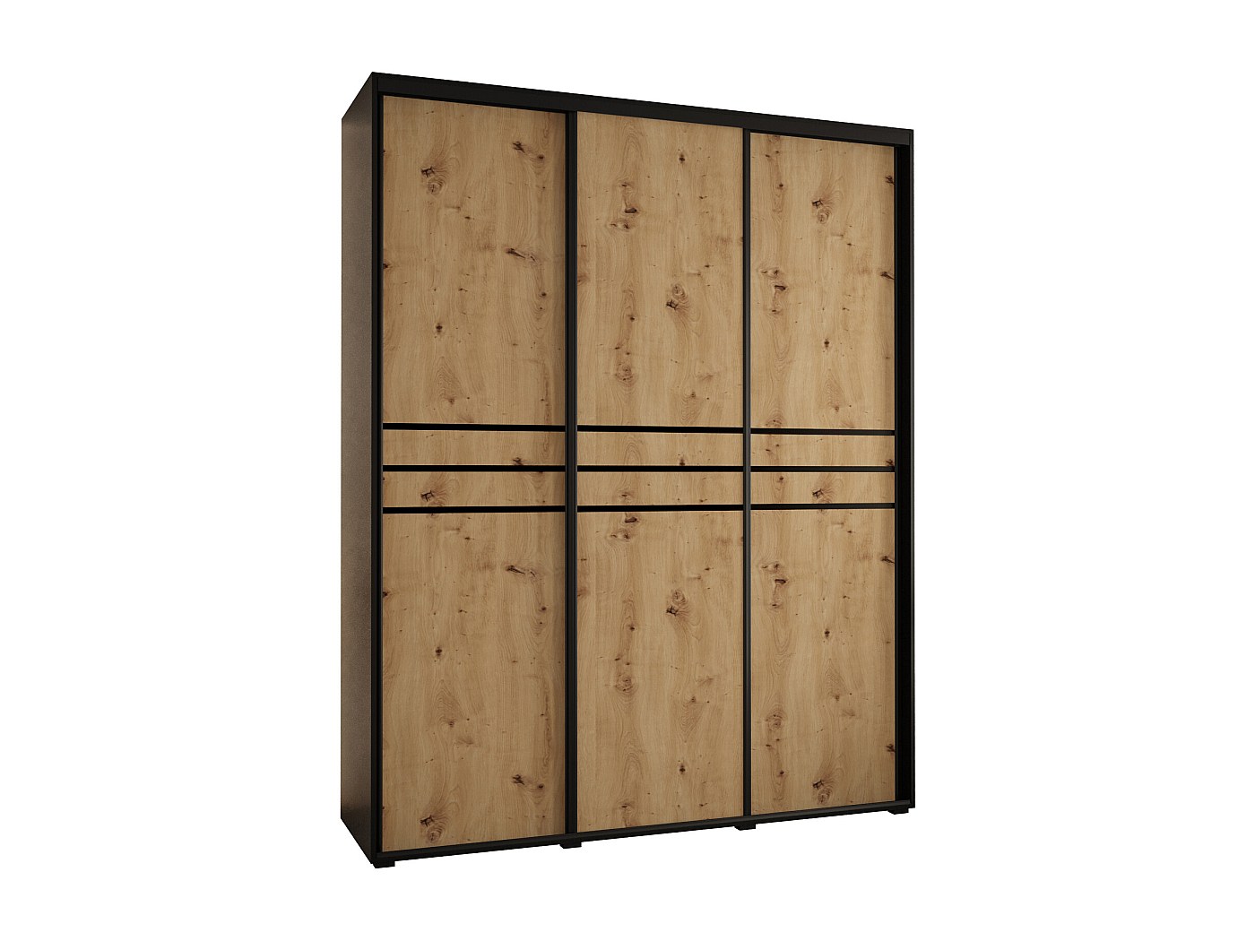 ARMOIRE DAVOS 10 À PORTES COULISSANTES 235,2/190/45 3 portes