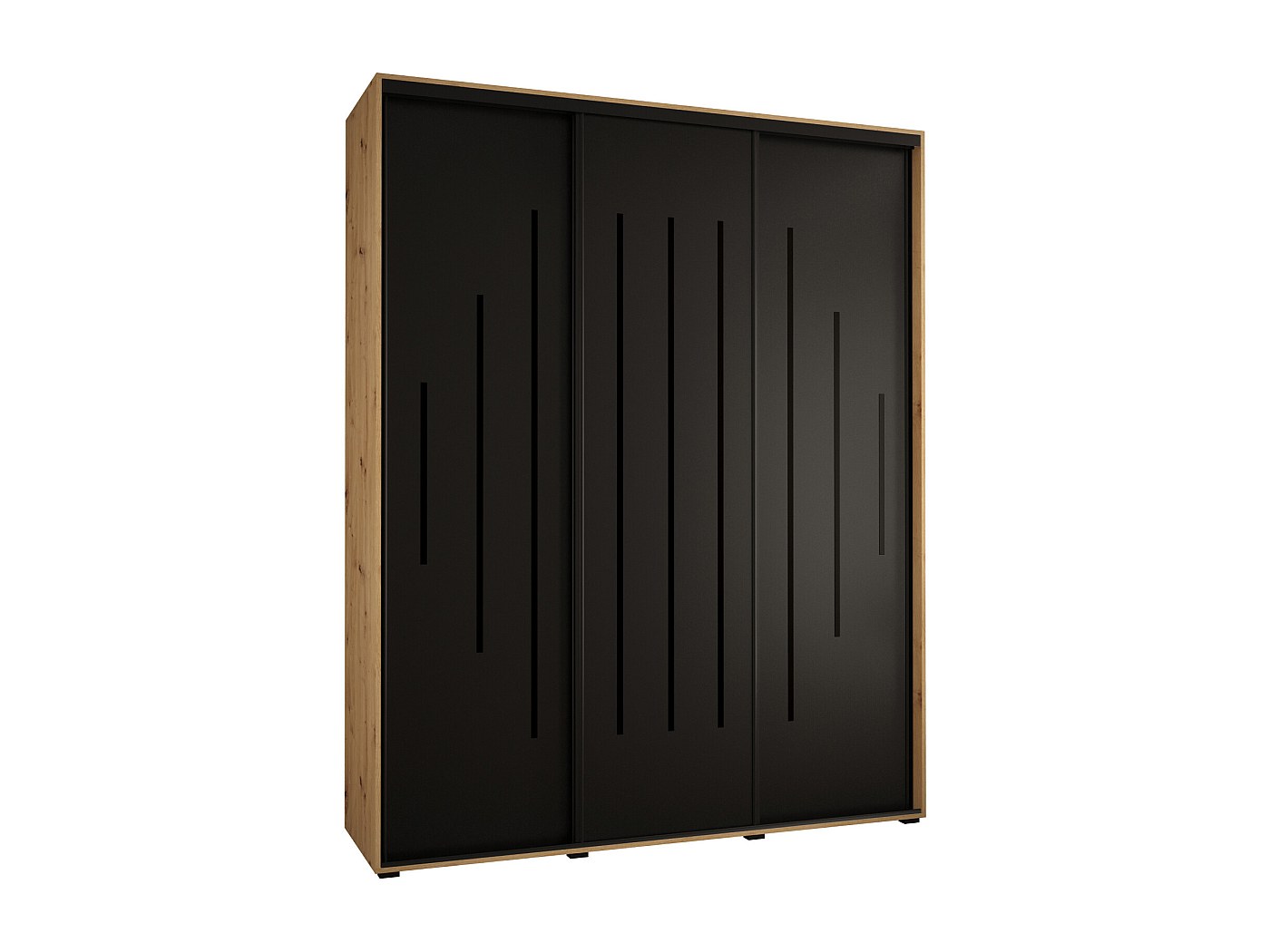 ARMARIO CON PUERTAS BATIENTES 235,2/200/45 3 puertas