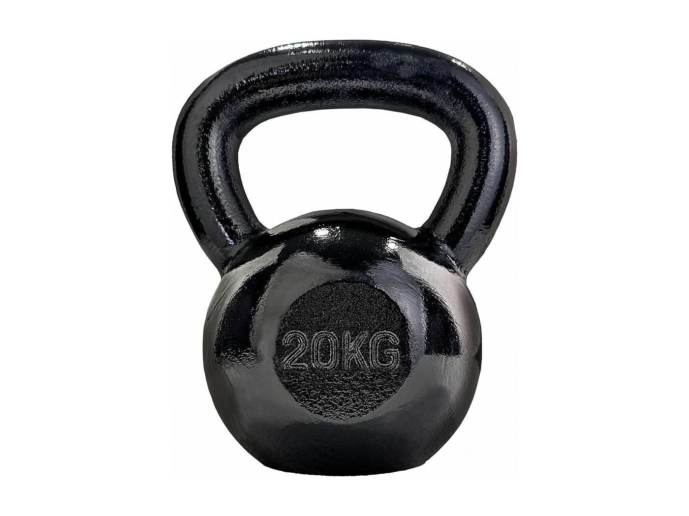 Kettlebell - 20 KG - Fonte - Noir