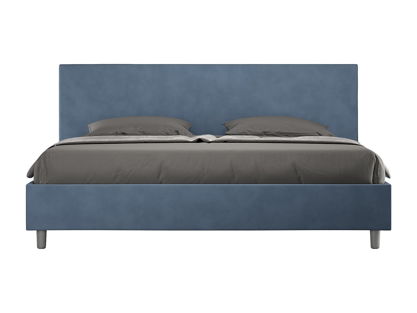 Cama Adele 190x210 sin somier azul