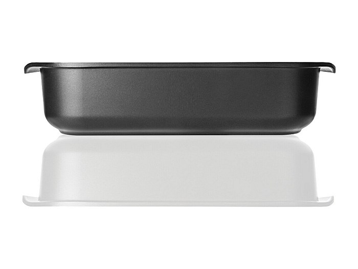 Plaque de Cuisson Oven Removable, Noir, 40x25x8,5 cm, Risolì