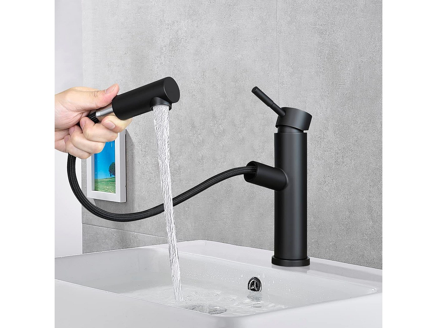 NETTLIFE wastafel mengkraan koude hoge druk water kraan badkamer kraan