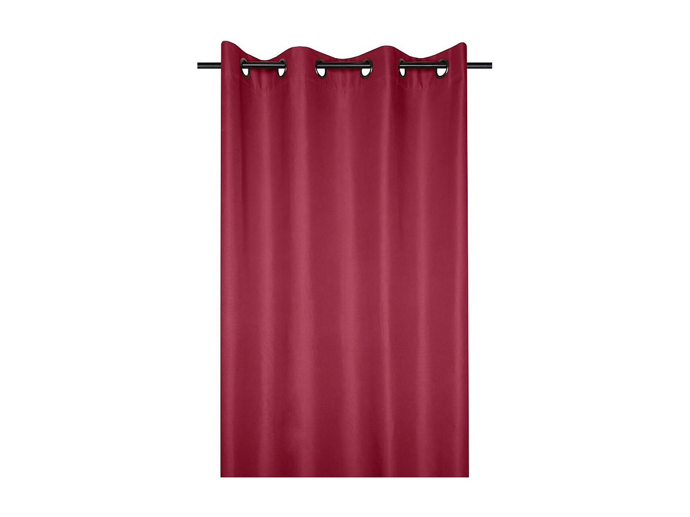 Rideau Jefferson Rouge Élégant 140x260 cm pour un Intérieur Chic