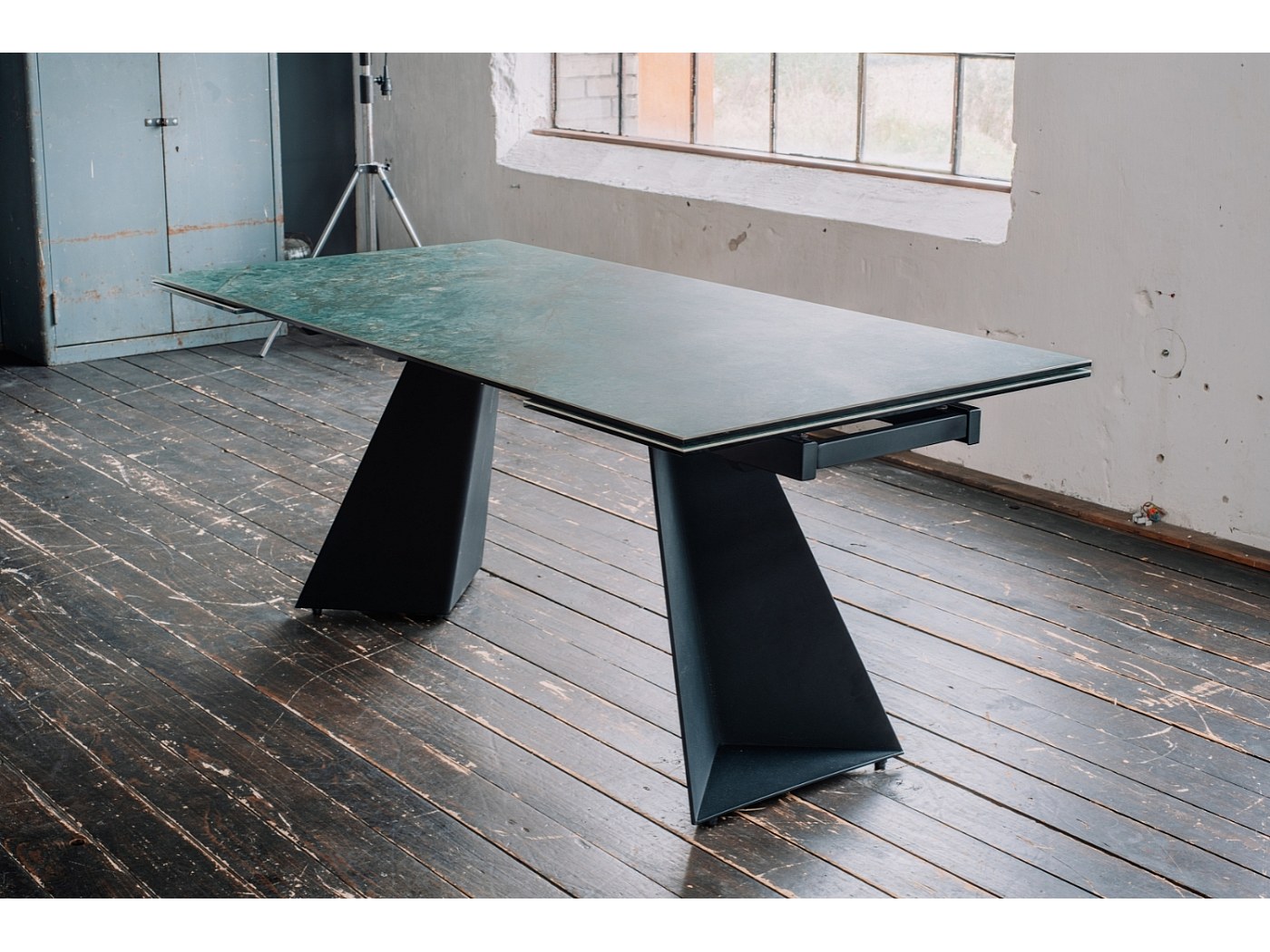 Table - Vert Verre - 200 x 100 cm - LODI