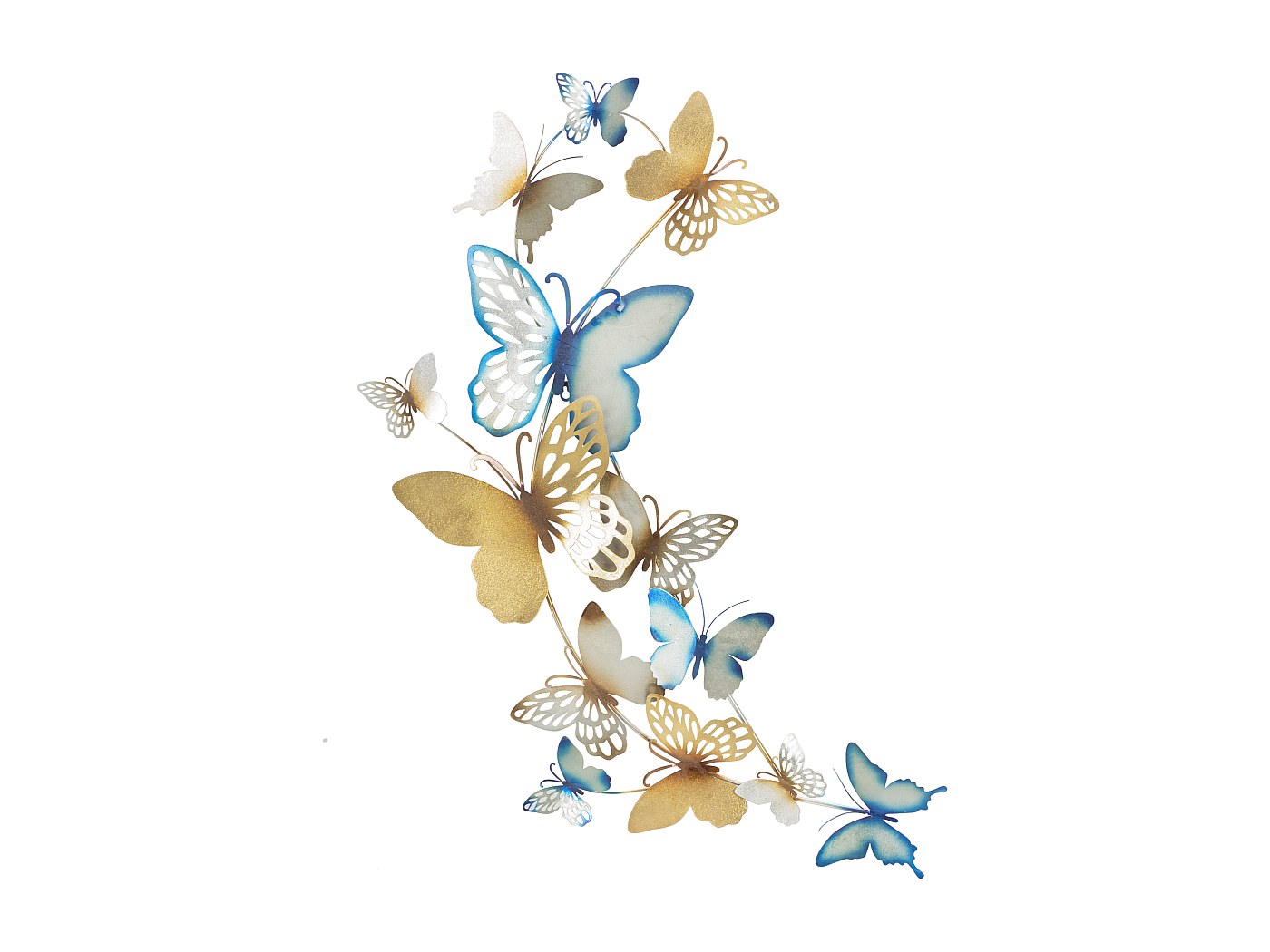 Panneau Mural Décoratif 3D Papillons - Design Élégant avec Papillons ...