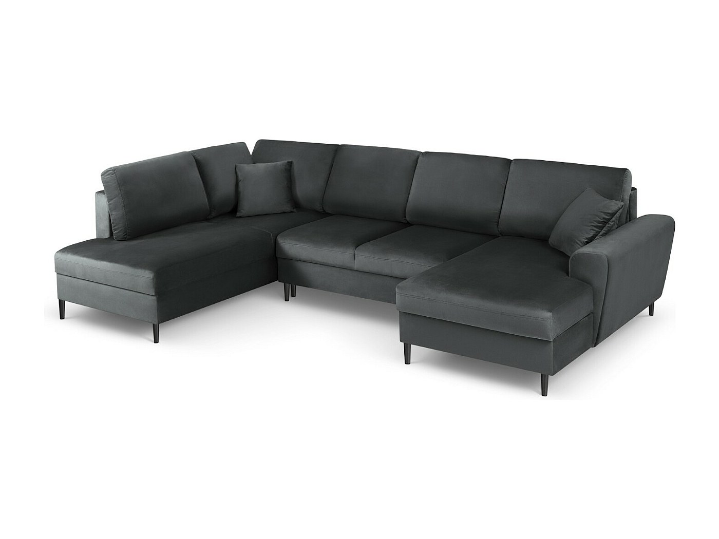 Canapé gauche panoramique convertible avec coffre de rangement "Kyoto ...