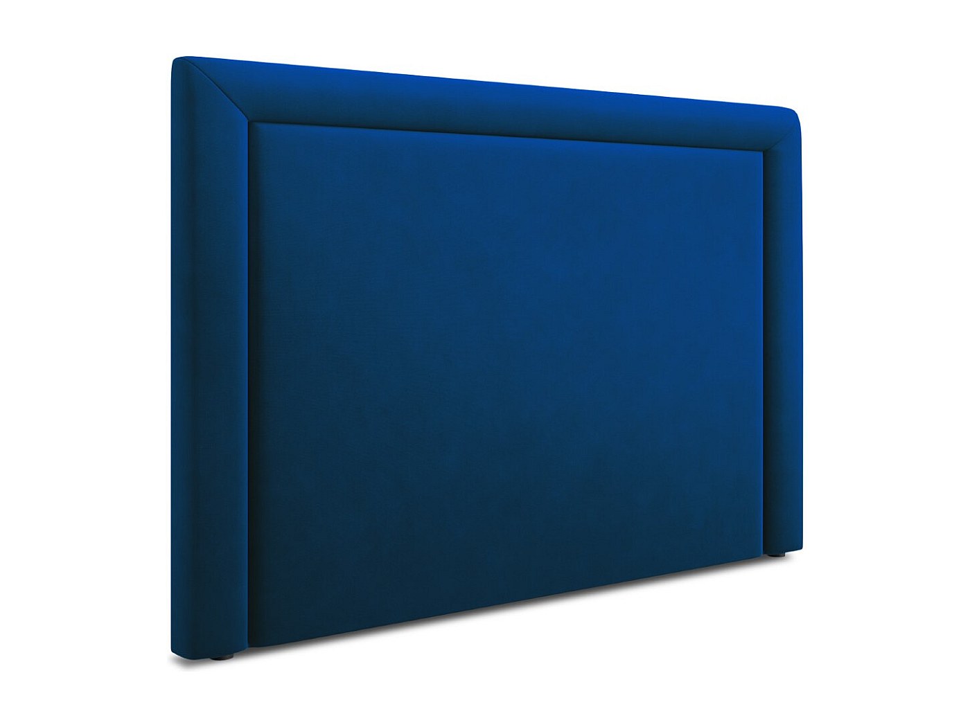 Tête de lit "Marie" 160x120cm en velours bleu roi - 160x8x120cm