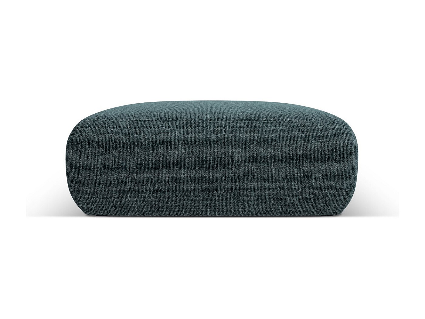 Cosmopolitan Design - Puf, "Nolio" 2 miejsca szenil, petrol - 100x100x36cm