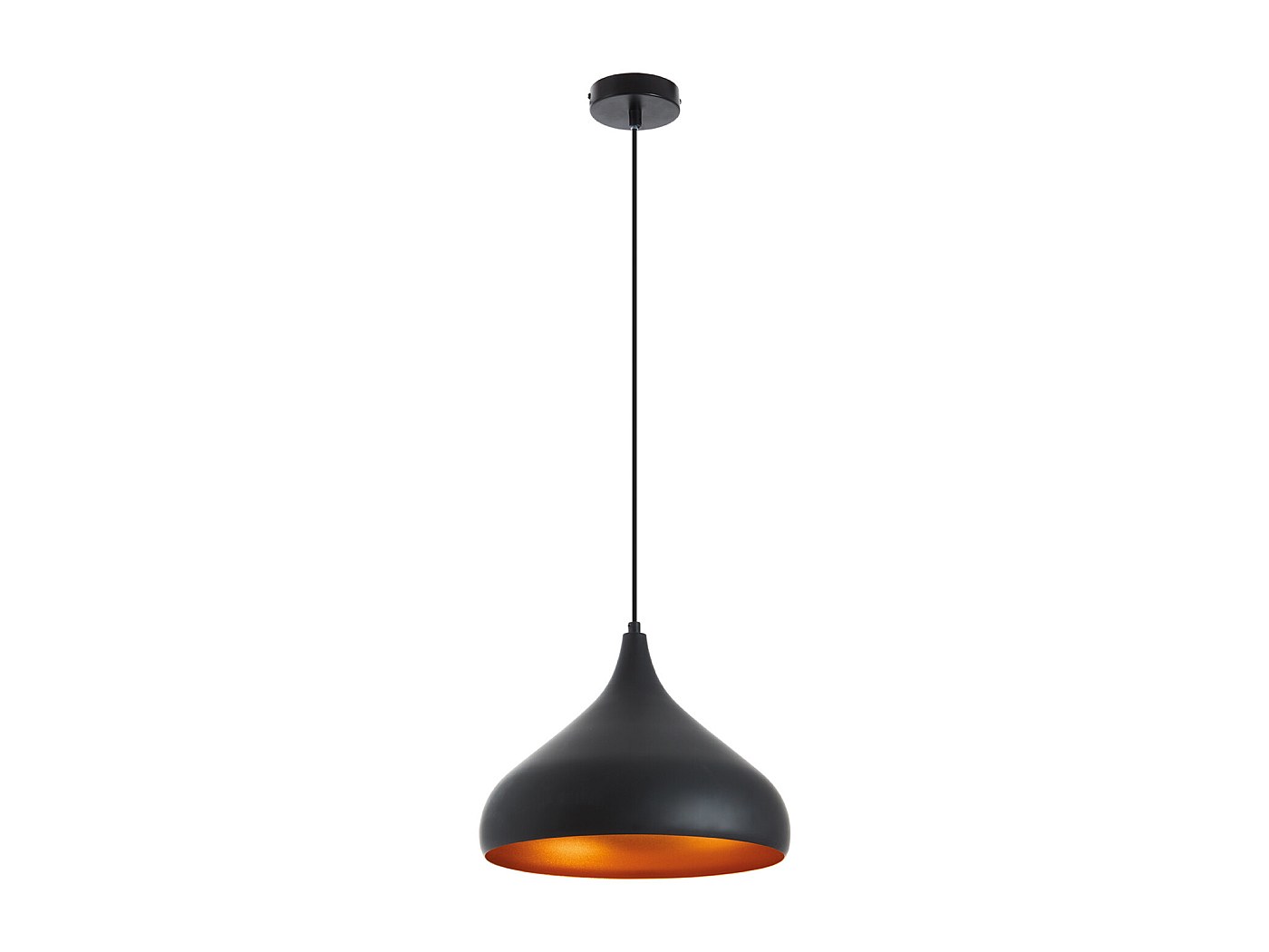 Nowoczesna lampa sufitowa wewn?trzna KAM - wys. 100 cm - klosz ...