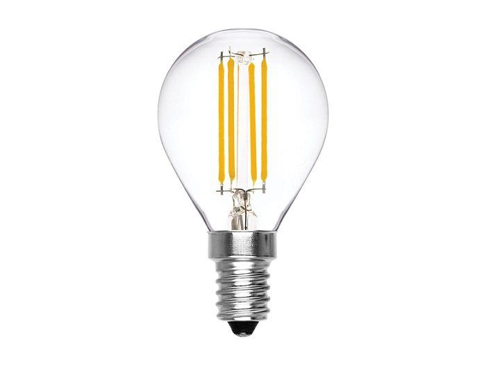 Bombilla LED Mini Esfera Regulable 6W 2700K E14