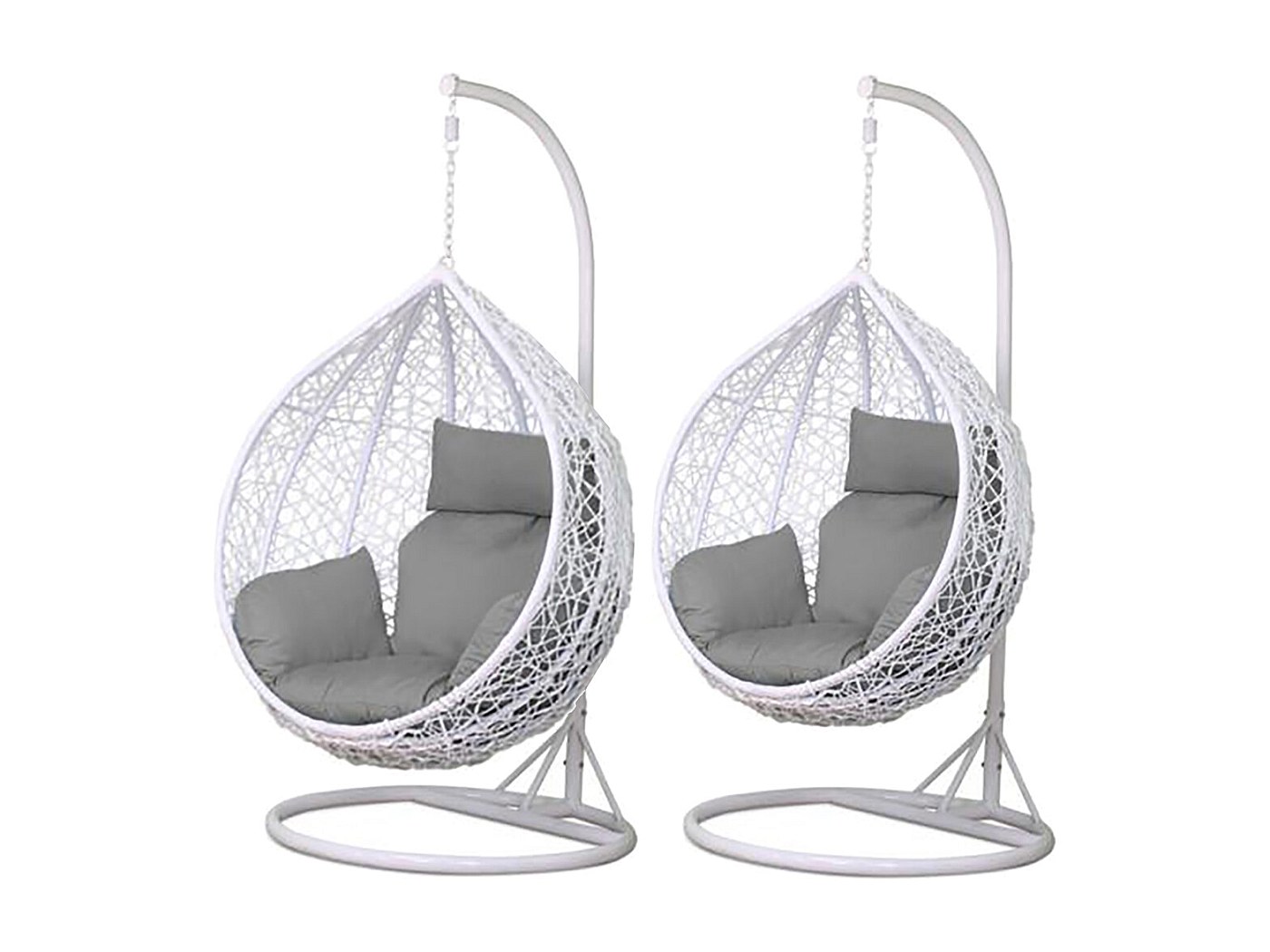 balancelle avec coussin d'assise, fauteuil suspendu en rotin, chaise ...