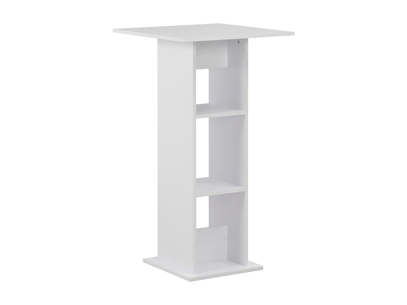 Table de bar Blanc 60x60x110 cm