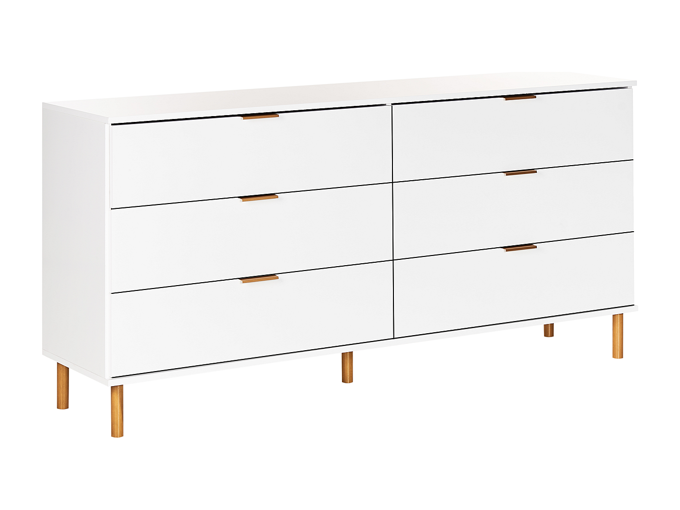 Ladekast 6 laden wit WALPOLE