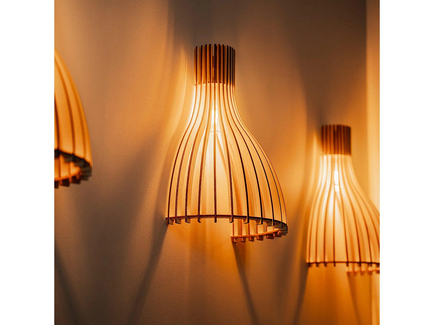 Applique Led bois Ariel - Atelier Loupiote