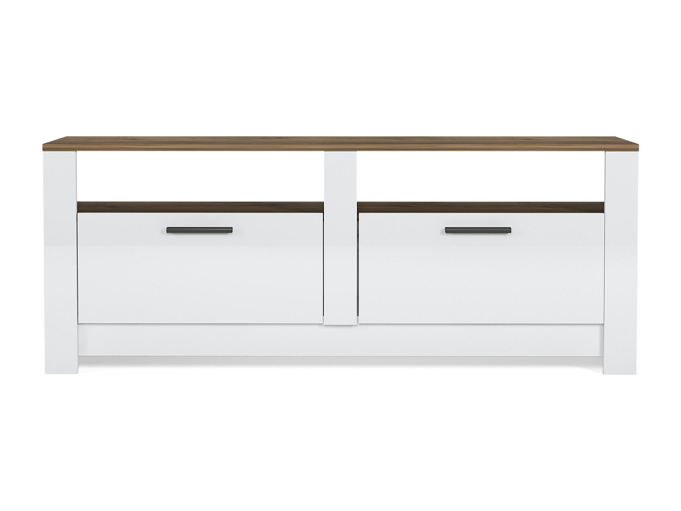 Meuble TV GRADO- blanc, 57x146x37