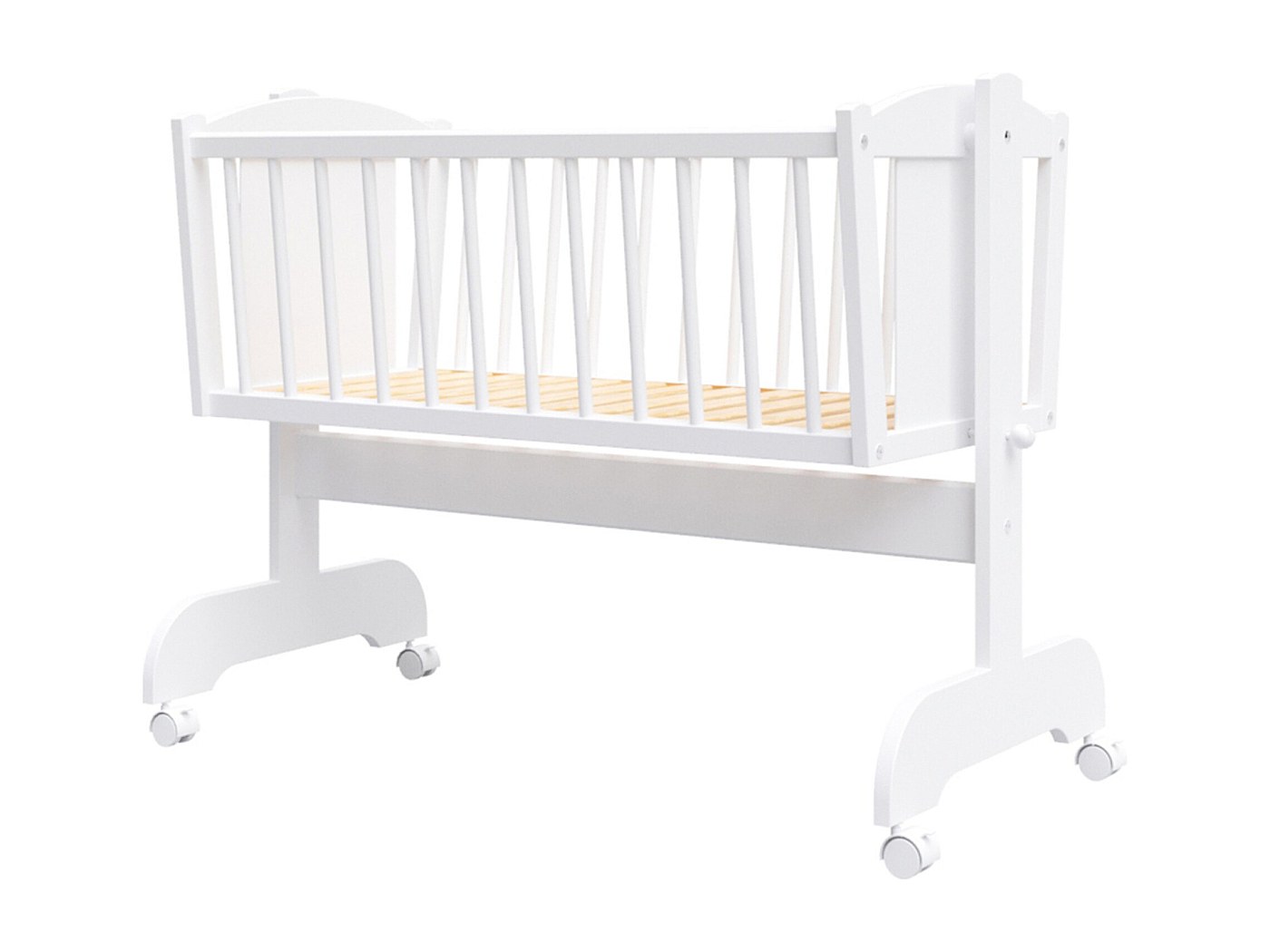Berceau bébé - VICTORIA - 90x40 cm - Matelas Inclus