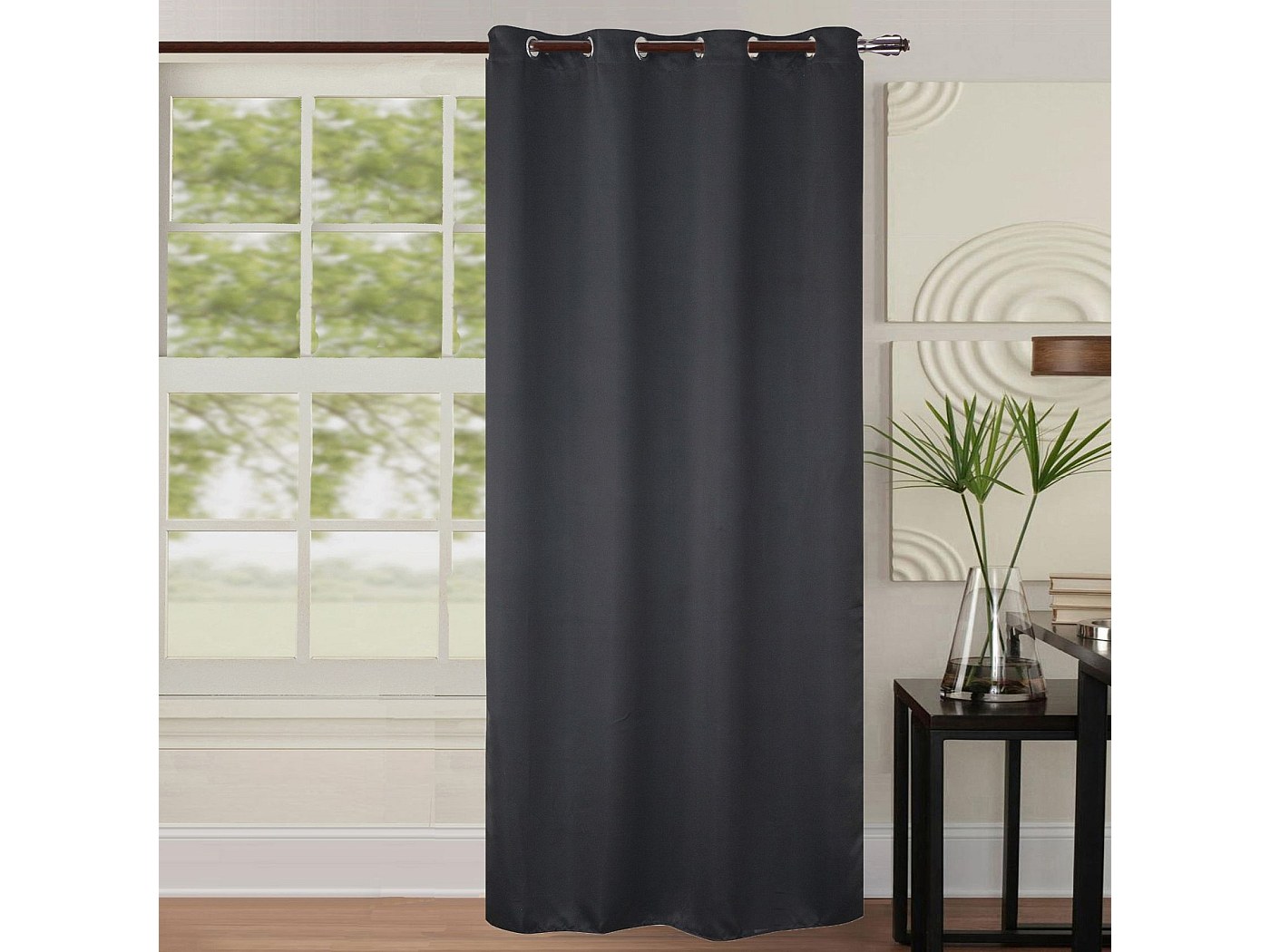 Rideau occultant uni coloré