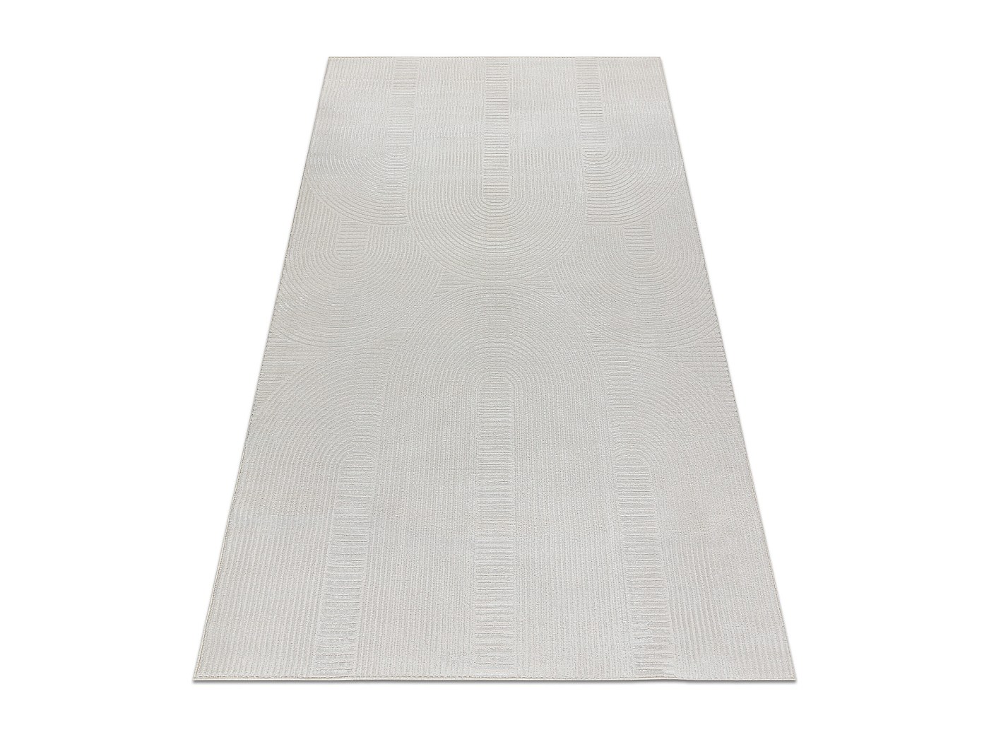 Tapis BALANCE 9086 crème - Géométrique, structurel, glamour 240x330 cm
