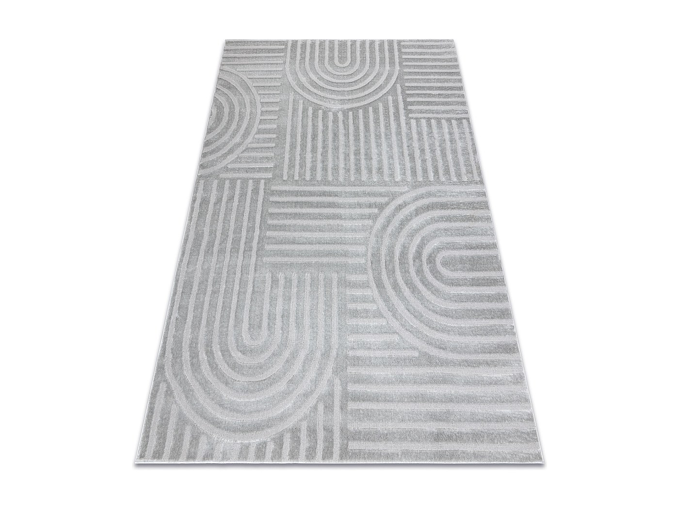 Tapis BALANCE 1918 gris - Géométrique, structurel, glamour 180x270 cm