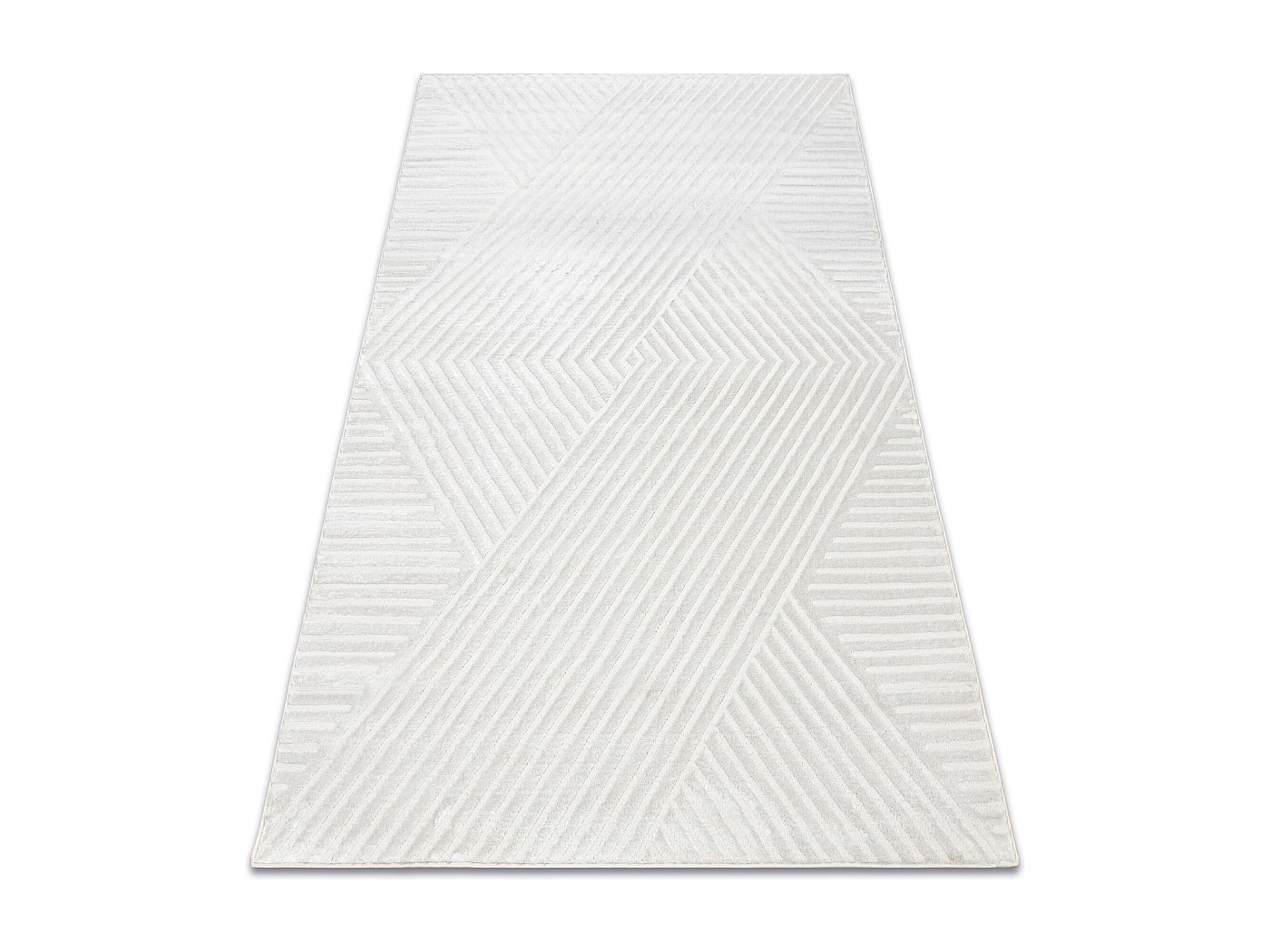 Tapis BALANCE 1503 crème - Géométrique, structurel, glamour 80x150 cm