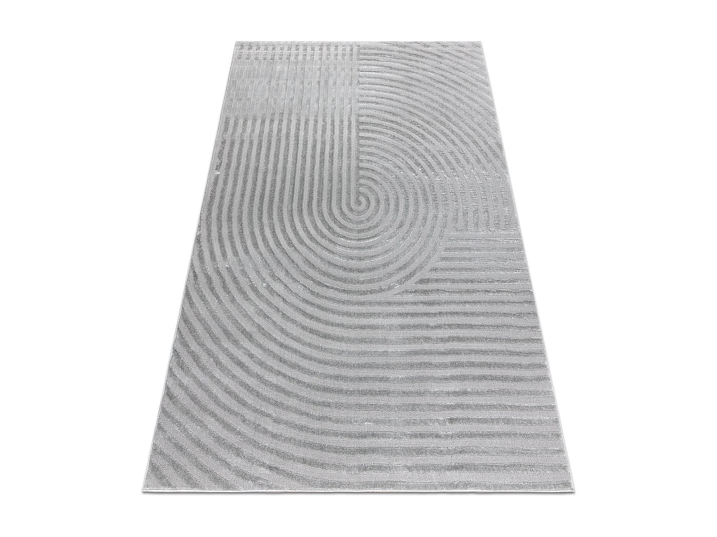 Tapis BALANCE 1921 gris - Géométrique, structurel, glamour 80x150 cm