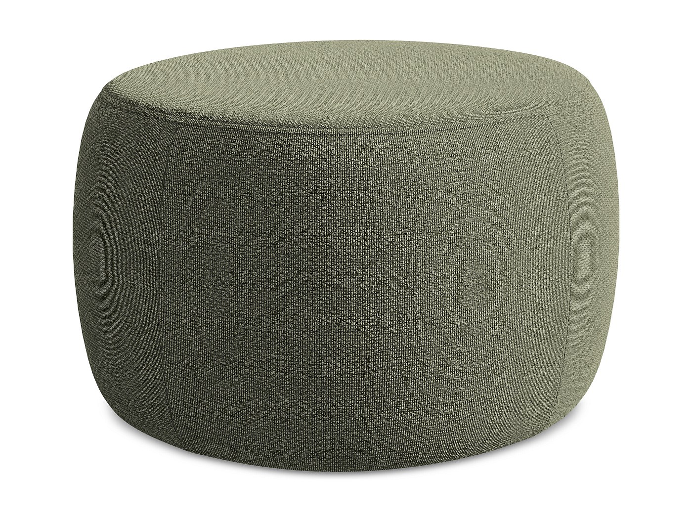 Pouf en Bouclé - olive - KOA