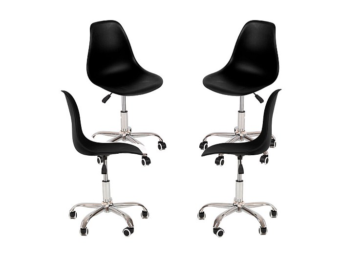 Pack 4 Sillas Dicron - Negro