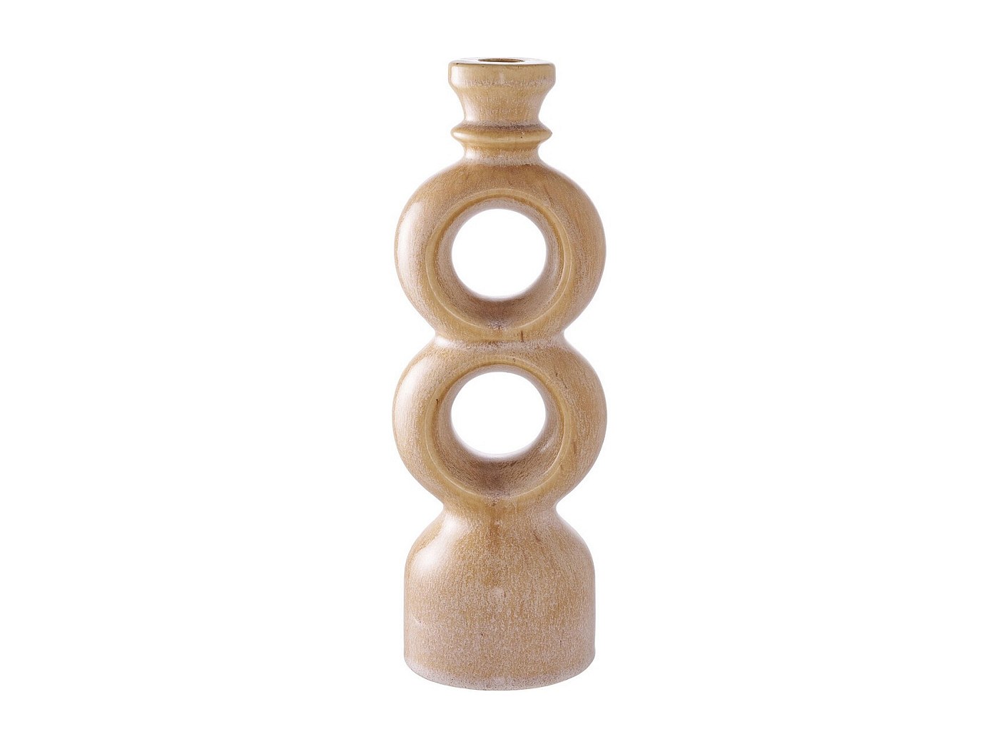Portacandela Mary, Marrone, 10,7x9,5x30,5 cm, EPIKASA
